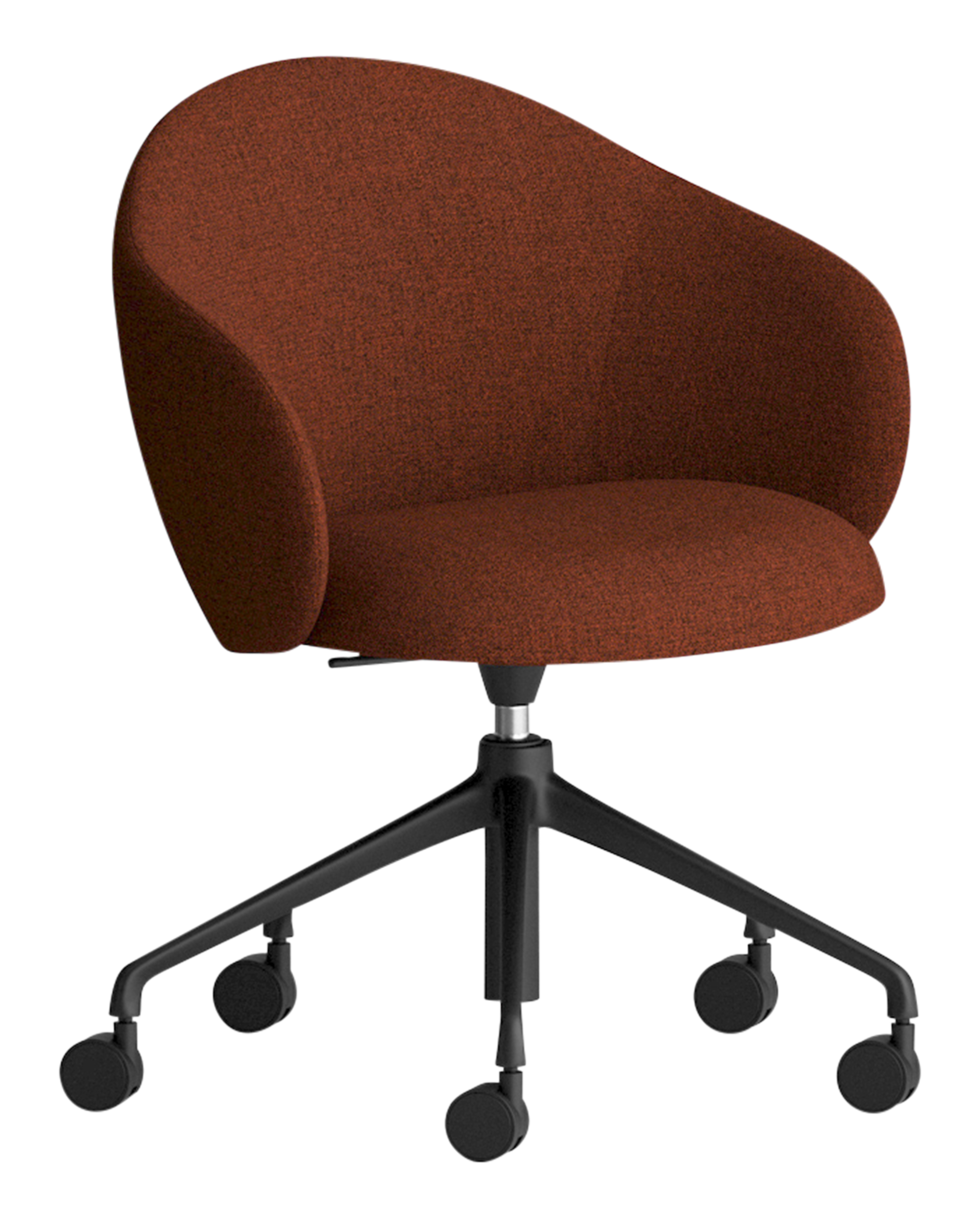 Volta Swivel Armchair - 5 Star Base | Bowermans