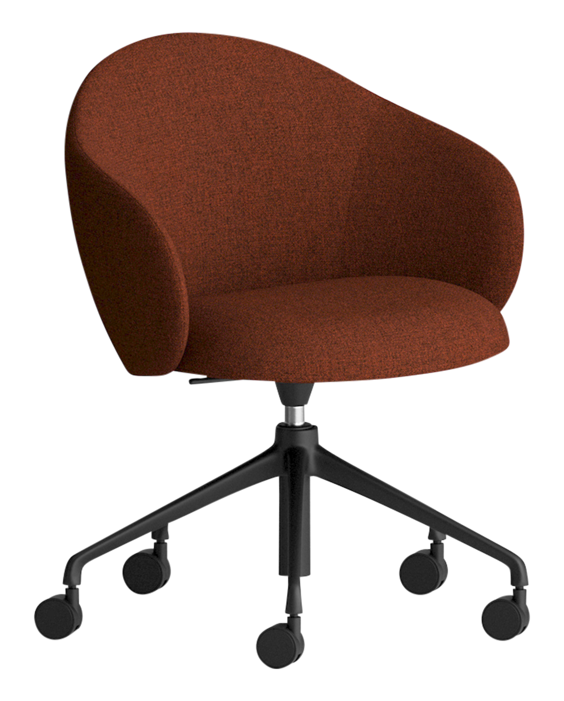 Volta Swivel Armchair - 5 Star Base | Bowermans